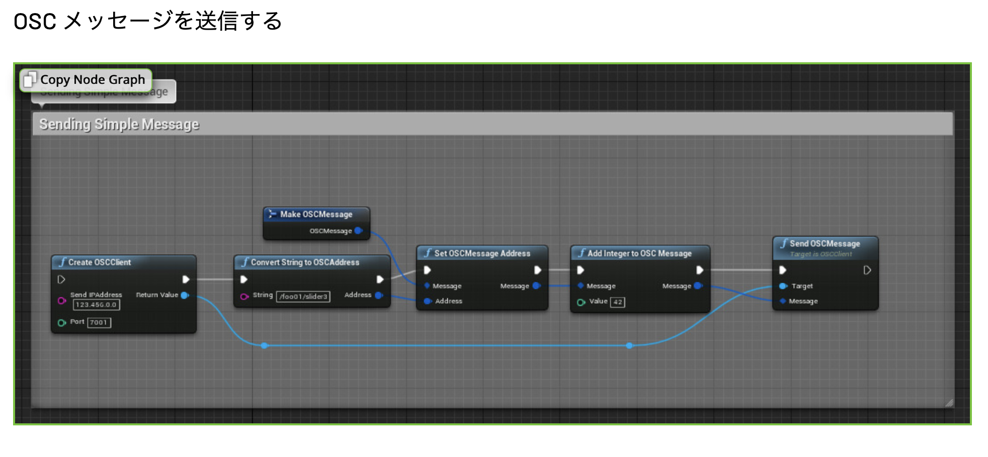 Unreal EngineからMaxへOSCを送信 - Tomokazu Hiroki Blog